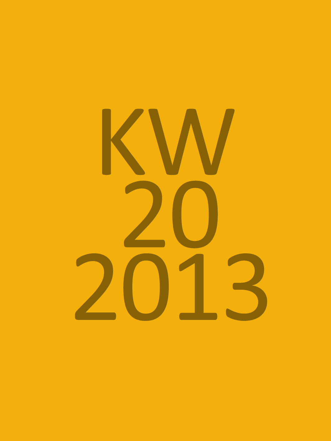 Wochenrückblick KW 20/2013 | Strategie & Umsetzung im Tourismus